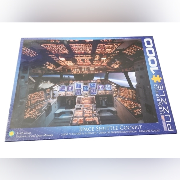 Smithsonian | Toys | Space Shuttle Cockpit Jigsaw Puzzle 00 Pieces Nib ...
